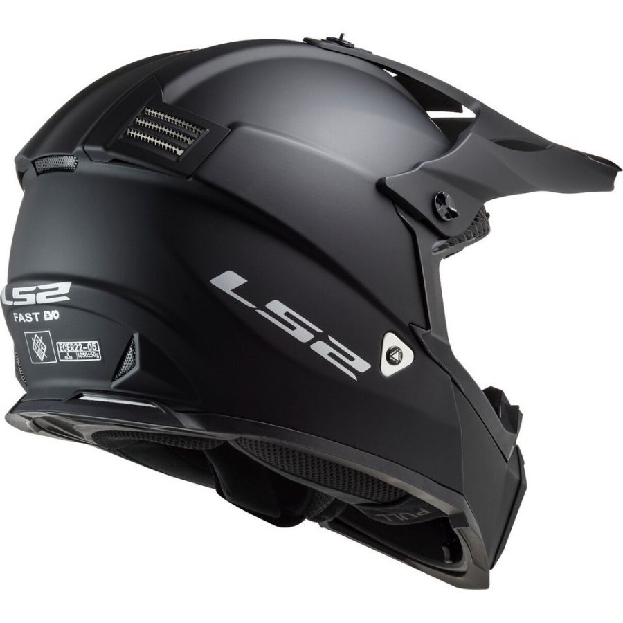 Casque moto cross LS2 MX437 FAST EVO MAT - Moto Expert