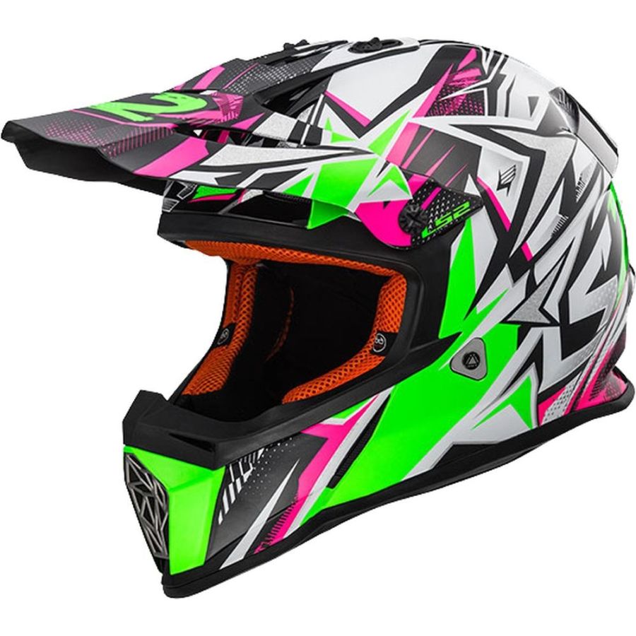 Casque Moto Cross LS2 MX437 FAST STRONG - Moto Expert