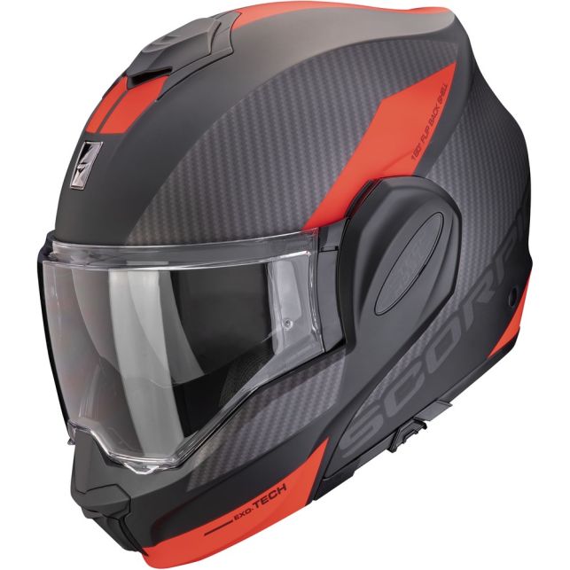 Casque Modulable Scorpion Exo-Tech Evo Team - Moto Expert
