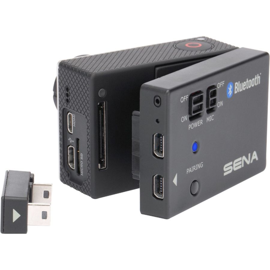 Pack audio Bluetooth Sena GP10 pour GoPro Avec Boitier Etanche - Moto ...